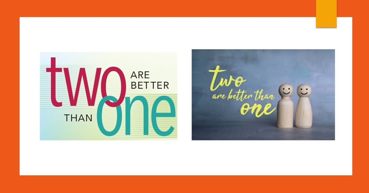 Partners In Hope | TWO ARE BETTER THAN ONE