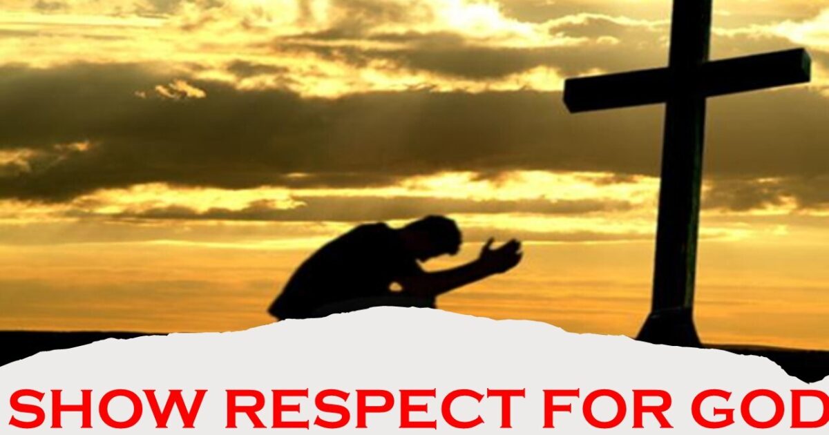 Partners In Hope | SHOW RESPECT FOR GOD