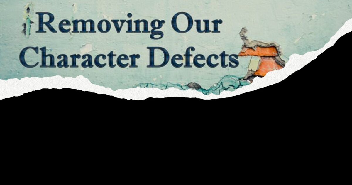 Partners In Hope | REMOVING DEFECTS OF CHARACTER