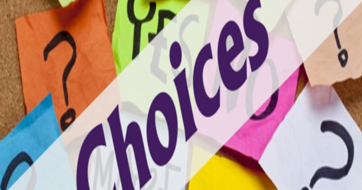 Partners In Hope | The Effect Of Our Choices
