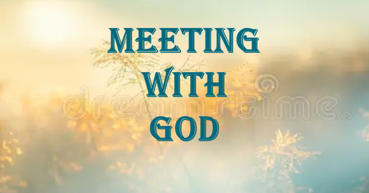 Partners In Hope | Meeting With God