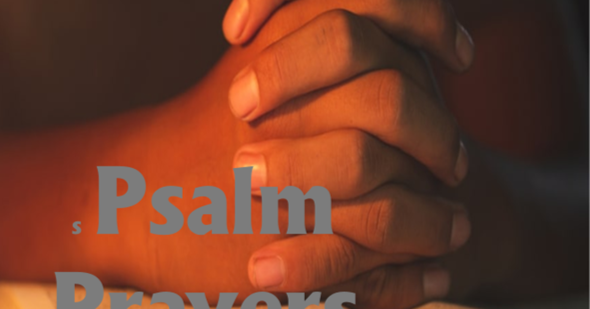 Partners In Hope | Prayer From The Psalms